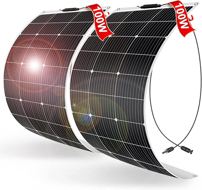 DOKIO 200W Flexible Solar Panel Review: Lightweight Power for Off-Grid ...
